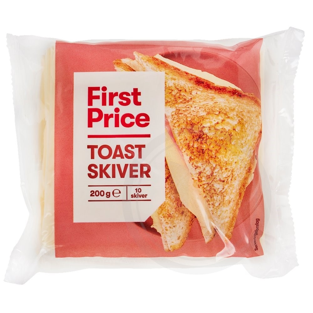 Toastost i skiver fra First Price – Leveret med nemlig.com