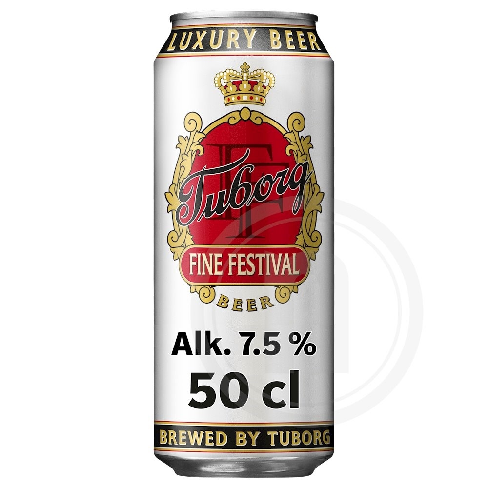 Tuborg Fine Festival (dåse) fra Tuborg – Leveret med nemlig.com