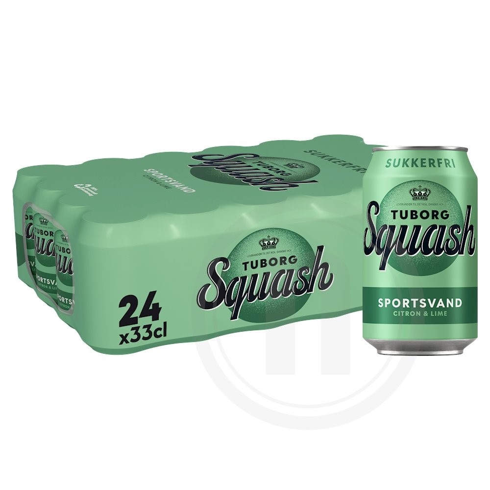 Tuborg Squash Sport sodavand fra Tuborg squash – Leveret med nemlig.com