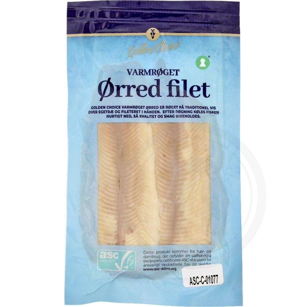 Varmrøget ørred Filet Leveret Med Nemlig