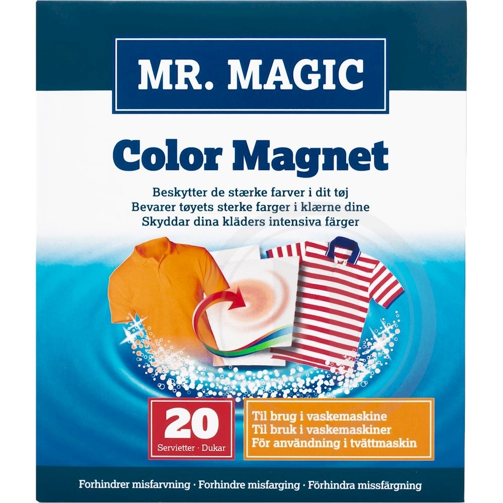 Vaskeark til kulørt vask fra Mr. Magic – Leveret med nemlig.com
