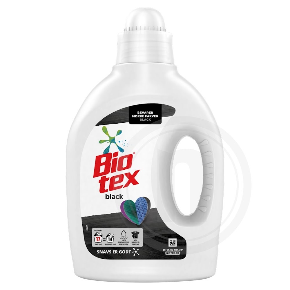 Vaskemiddel til sort vask fra Biotex – Leveret med nemlig.com