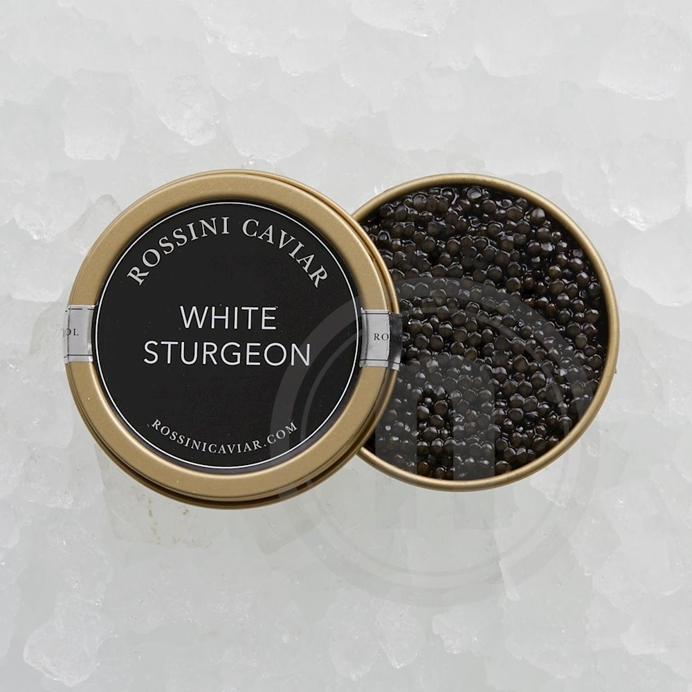 White sturgeon caviar fra Rossini – Leveret med nemlig.com