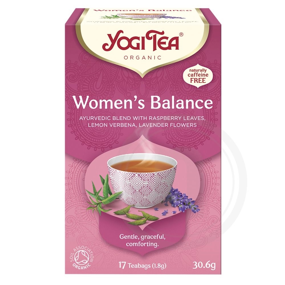 Womens Balance te øko. fra Yogi Tea – Leveret med nemlig.com