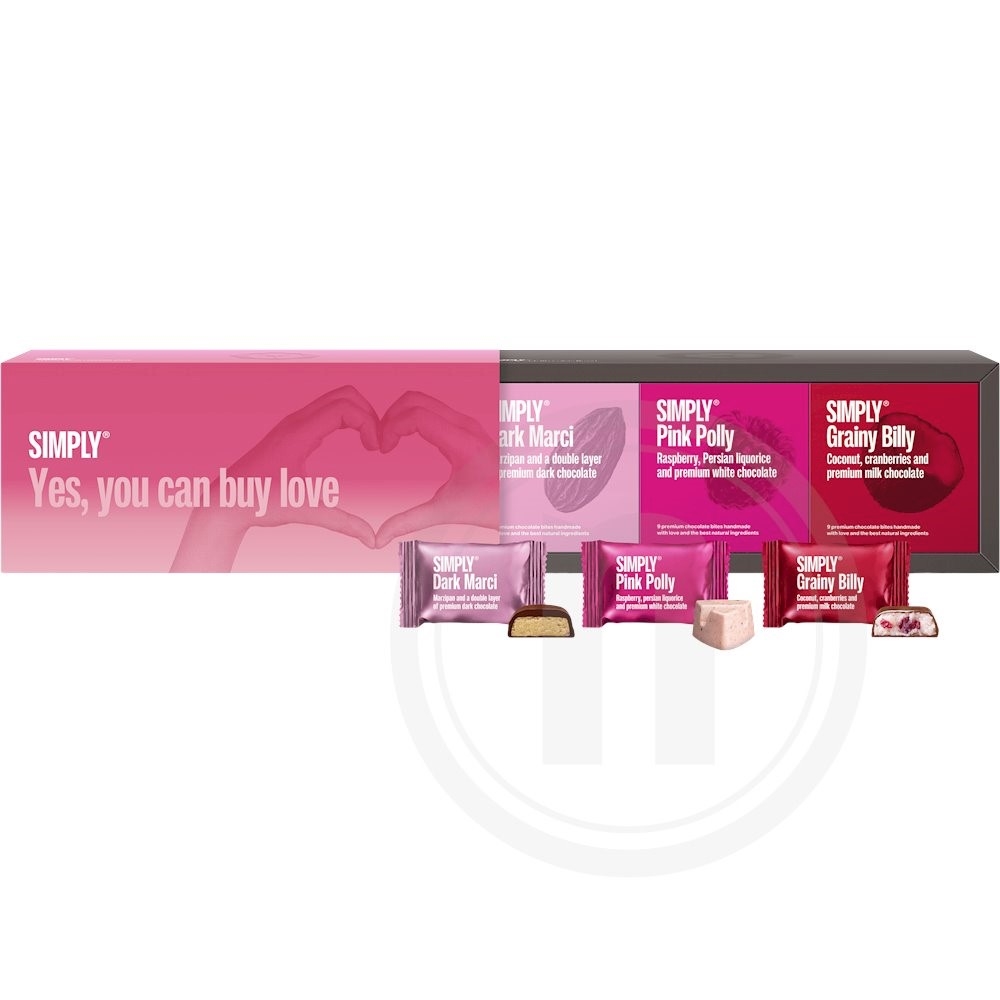 Yes, you can buy love fra Simply Chocolate – Leveret med nemlig.com